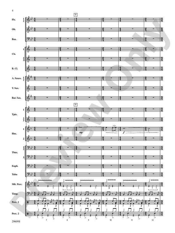 Echoes of Egypt: Concert Band Conductor Score & Parts: Nicholas Baratta ...