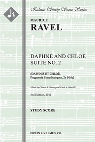 Daphnis et Chloe: Suite No. 2 (3rd Edition): Full Orchestra Study Score: Maurice Ravel | Sheet Music