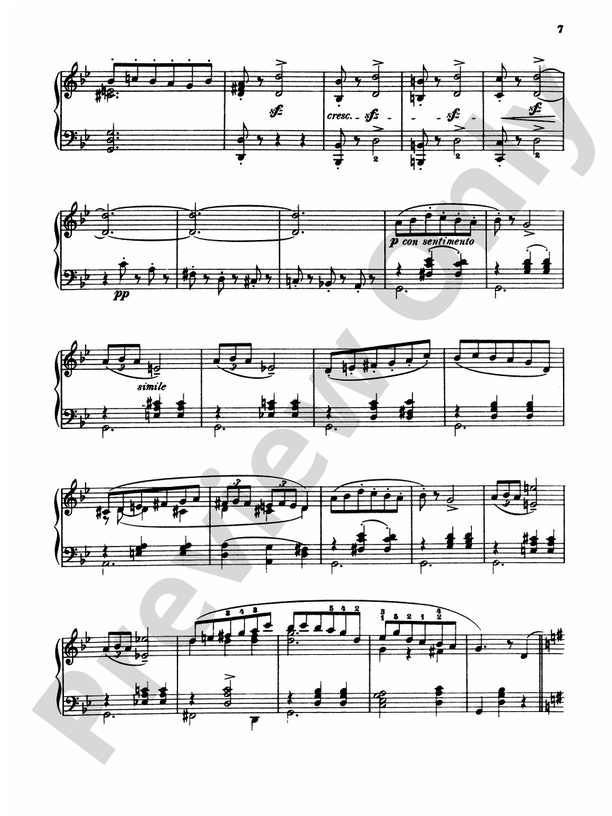 Moszkowski: Spanish Dances, Op. 12: No. 2 Part - Digital Sheet Music Download