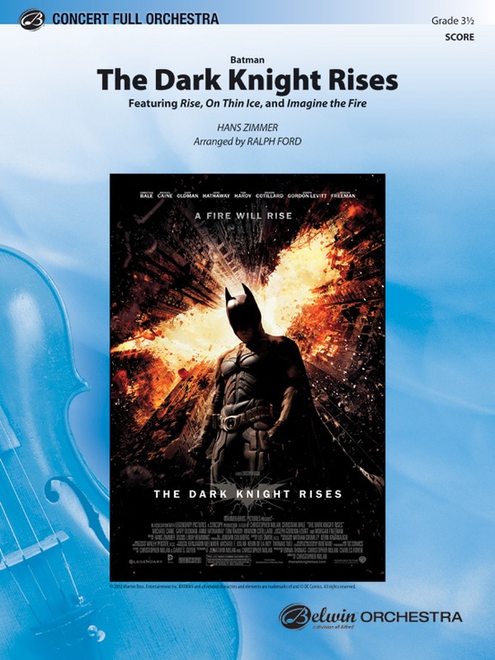 Batman: The Dark Knight Rises: Viola: Viola Part - Digital Sheet Music ...