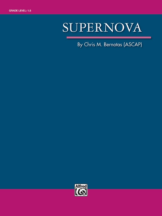 Supernova: : Chris M. Bernotas - Digital Sheet Music Download