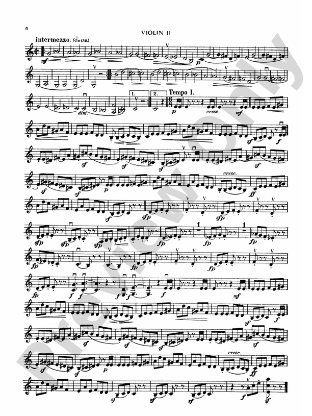 String Quartets, Op. 41, Nos. 1, 2 & 3: 2nd Violin: 2nd Violin Part - Digital Sheet Music Download
