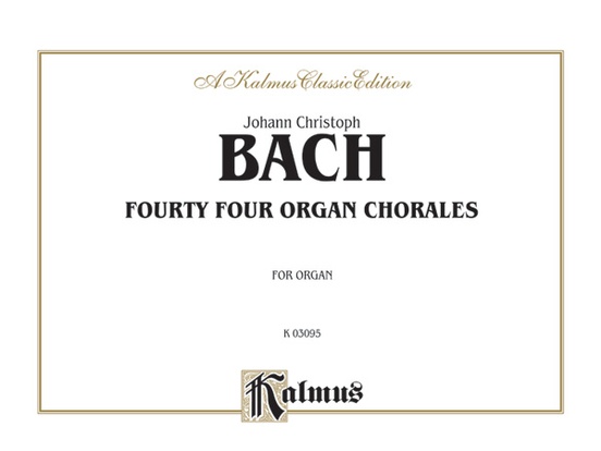 Bach: Forty-four Organ Chorales: 17. Ich ruf zu dir Herr Jesu Christ ...