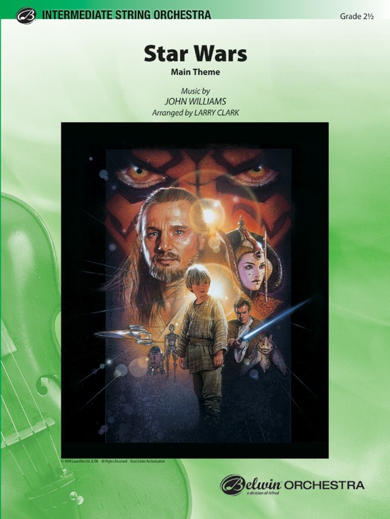 Star Wars (Main Theme): String Orchestra Conductor Score & Parts ...