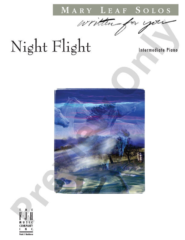 Night Flight: Piano: Mary Leaf - Digital Sheet Music Download