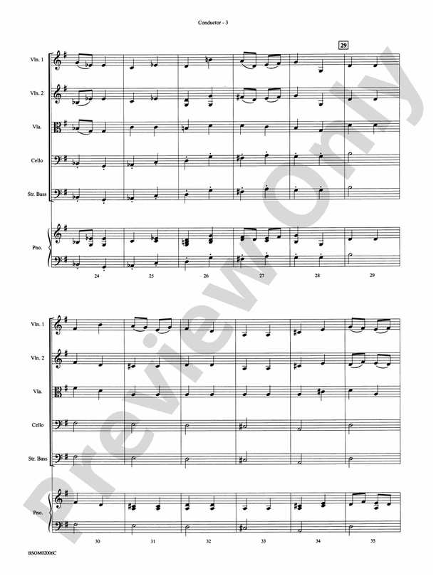 Russian Sleigh Ride: String Orchestra Conductor Score & Parts: Elliot ...