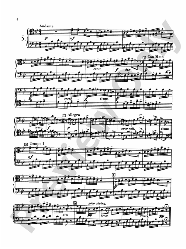 Blazhevich: Concert Duets: Duet No. 5 Part - Digital Sheet Music Download