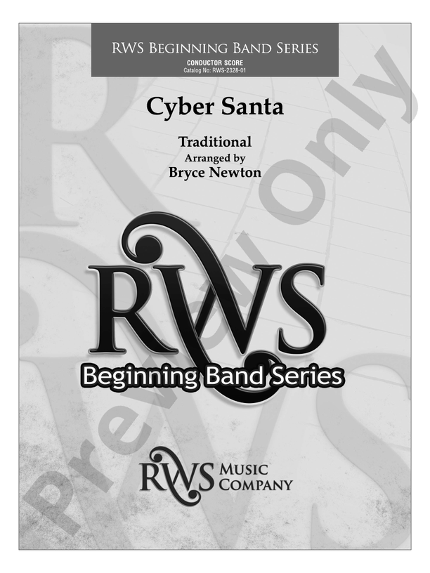 Cyber Santa: Score: Concert Band Score - Digital Sheet Music Download