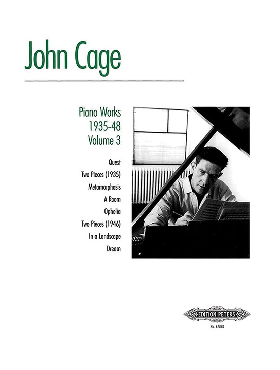 Piano Works, Vol. 3: 1935-48: Piano (Solo): John Cage | Sheet Music