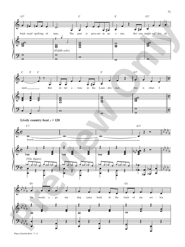 Play a Country Enut (from Sister Amnesia's Country Western Nunsense ...