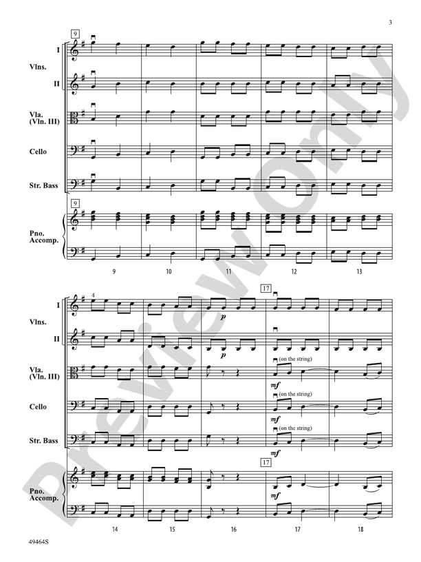 Spiccato Palooza!: String Orchestra Conductor Score & Parts: Richard ...
