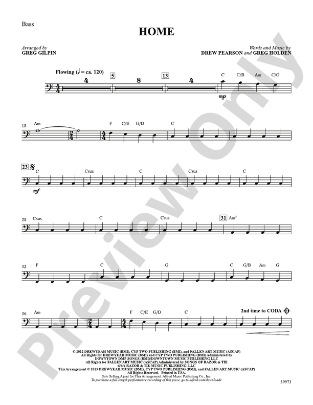 Home: String Bass: String Bass Part - Digital Sheet Music Download