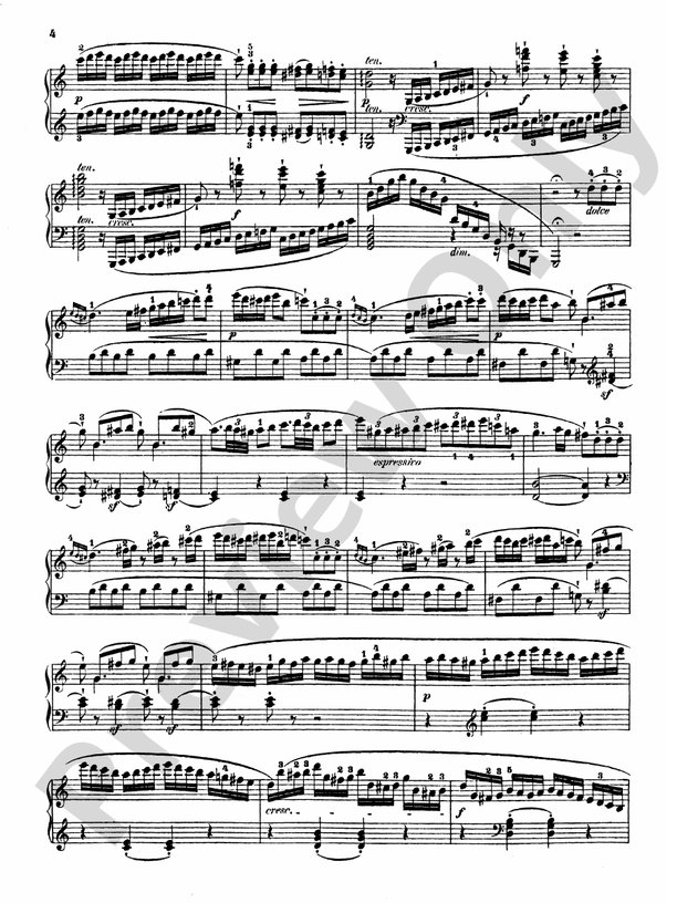 Clementi: Piano Sonatas (Volume II): No. 8, Op. 36, No. 3 Part - Digital Sheet Music Download