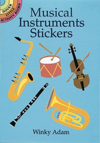 Musical Instruments Stickers: Stickers | Alfred Music