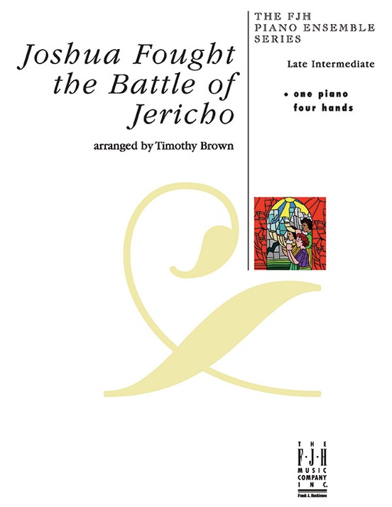 Joshua Fought The Battle of Jericho: Piano - Digital Sheet Music Download