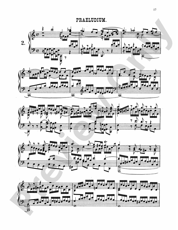 Bach: Six Organ Preludes and Fugues (Arr. Franz Liszt): No. 2, Prelude ...