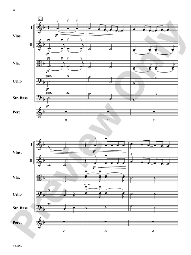 Shattered: String Orchestra Conductor Score & Parts: Michael Hopkins ...