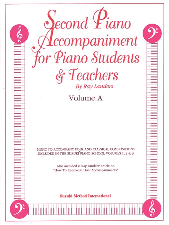 Second Piano Accompaniments, Volume A: Piano Book: Ray Landers | Sheet ...