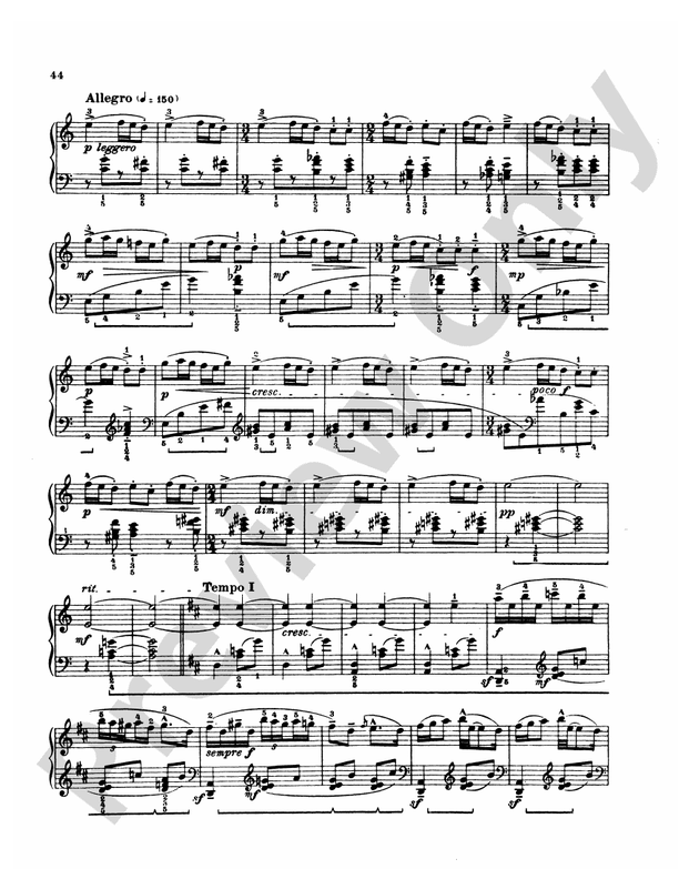 Bartók: Album for Piano: Sonatina Part - Digital Sheet Music Download