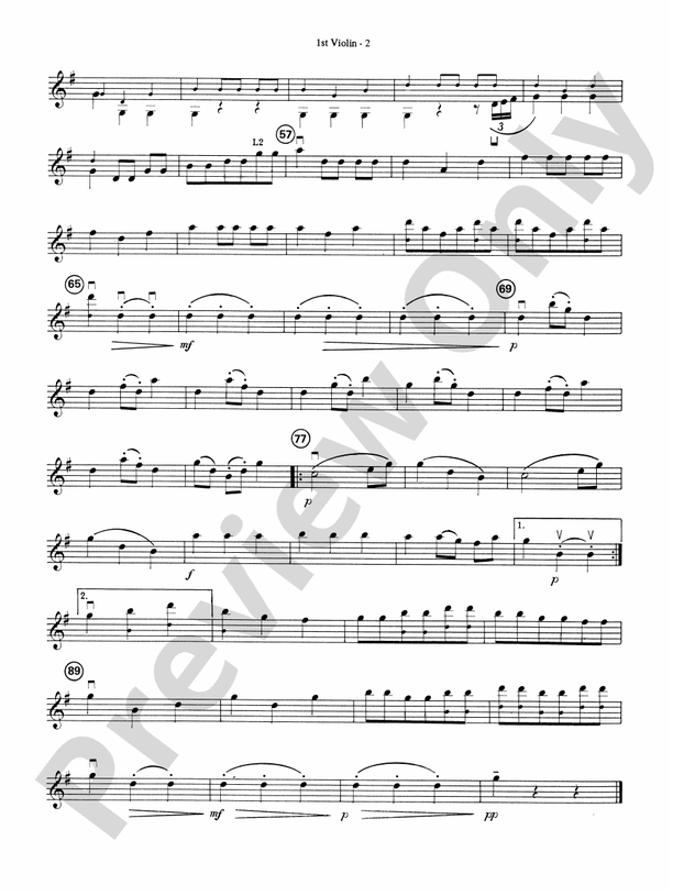 Highland/Etling String Quartet Series: Set 3: 1st Violin: 1st Violin Part - Digital Sheet Music ...