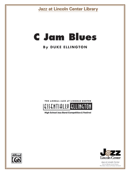 C Jam Blues: E-flat Alto Saxophone: E-flat Alto Saxophone Part - Digital Sheet Music Download