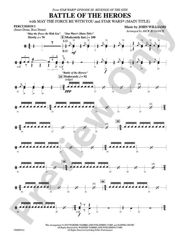 The Battle of the Heroes (from Star Wars®: Episode III Revenge of the ...