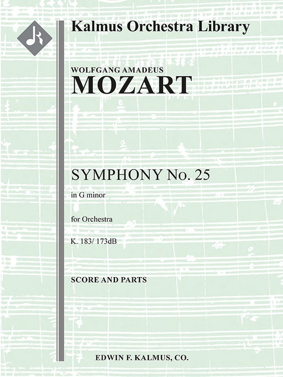 Symphony No. 25 in G minor, K. 183/173dB: Full Orchestra, Ensemble ...