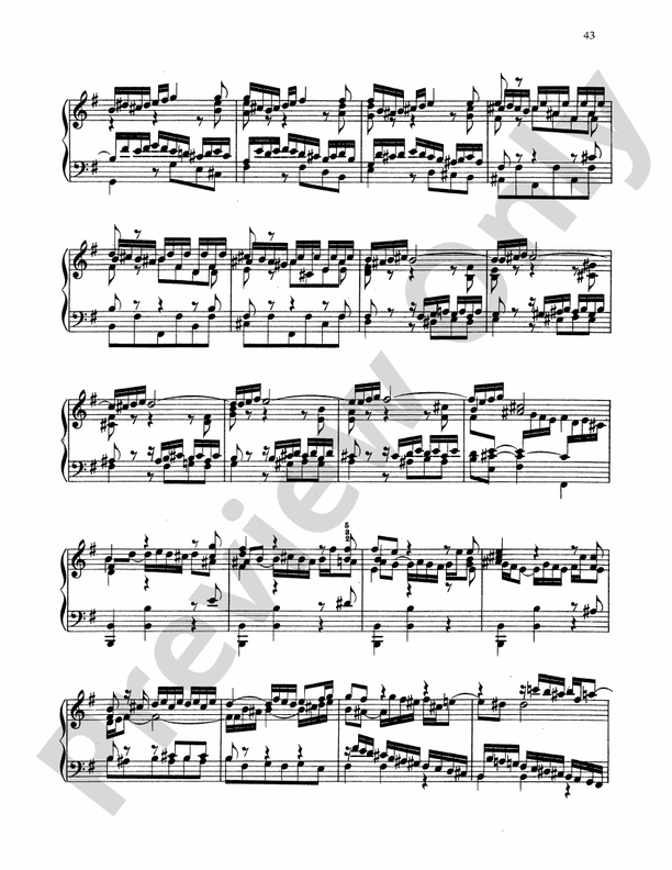 Bach: Six Organ Preludes and Fugues (Arr. Franz Liszt): No. 5, Prelude ...