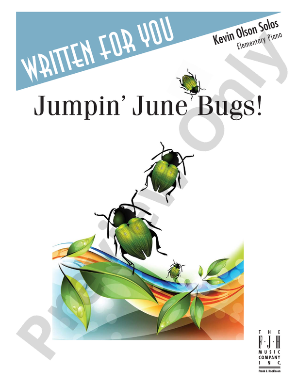 Jumpin' June Bugs!: Piano: Kevin Olson - Digital Sheet Music Download