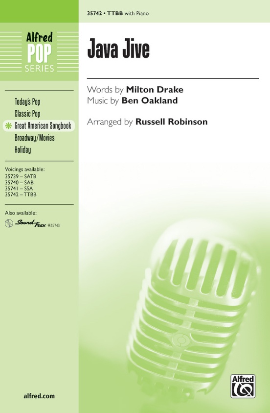 Java Jive: TTBB Choral Octavo: Ben Oakland | Sheet Music