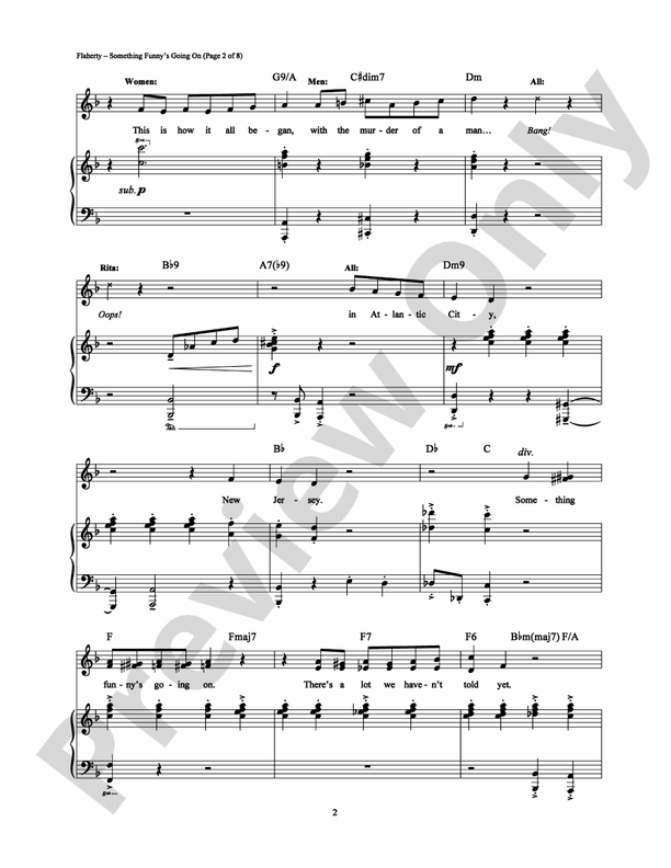 Something Funny's Going On: Piano/Vocal/Chords: Stephen Flaherty ...