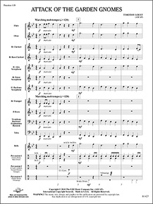 Attack of the Garden Gnomes: Concert Band Conductor Score: Timothy ...