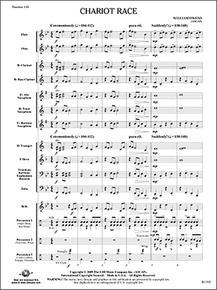Chariot Race: Concert Band Conductor Score: William Owens | Alfred Music