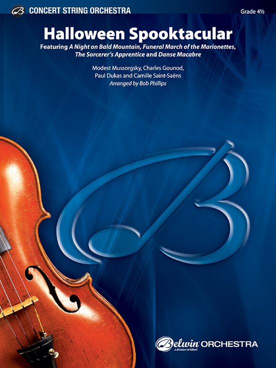 Halloween Spooktacular: String Orchestra Conductor Score & Parts ...