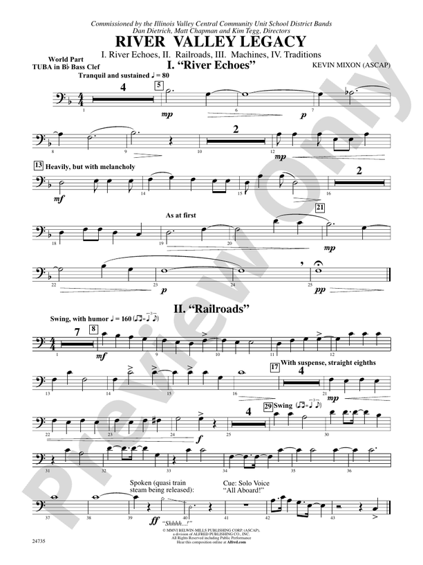 River Valley Legacy (I. River Echoes, II. Railroads, III. Machines, IV ...