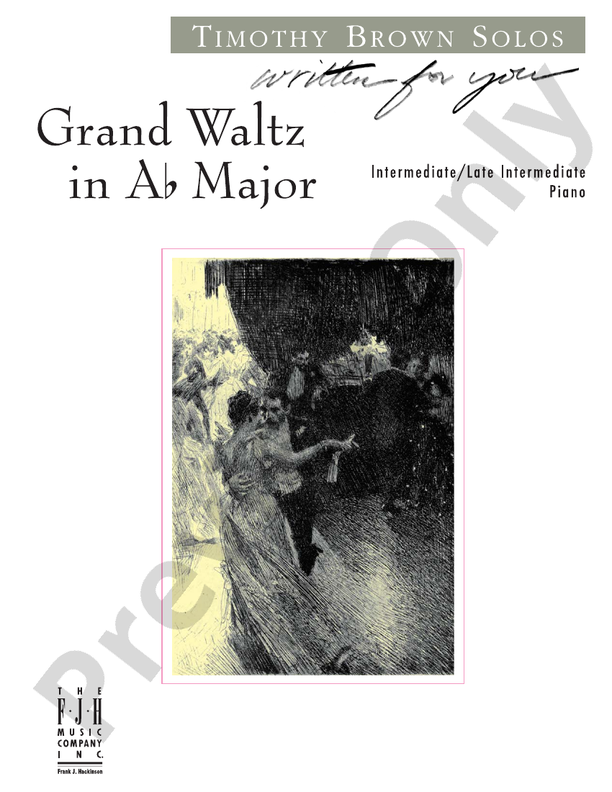 Grand Waltz in Ab Major: Piano: Timothy Brown - Digital Sheet Music ...