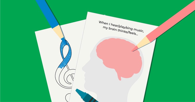 Free Activity: Color + Draw = Fill Your Own Brain