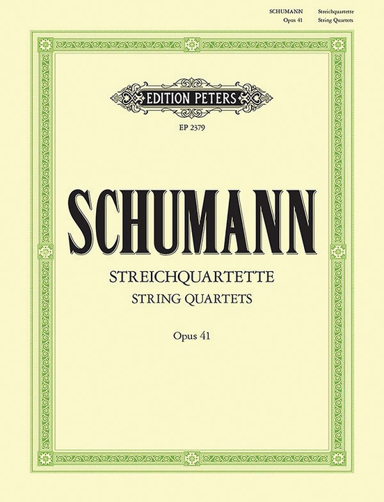 Complete String Quartets: Book, Strings: Robert Schumann | Sheet Music