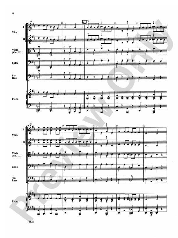 Fiddles on Fire: String Orchestra Conductor Score & Parts: Mark ...