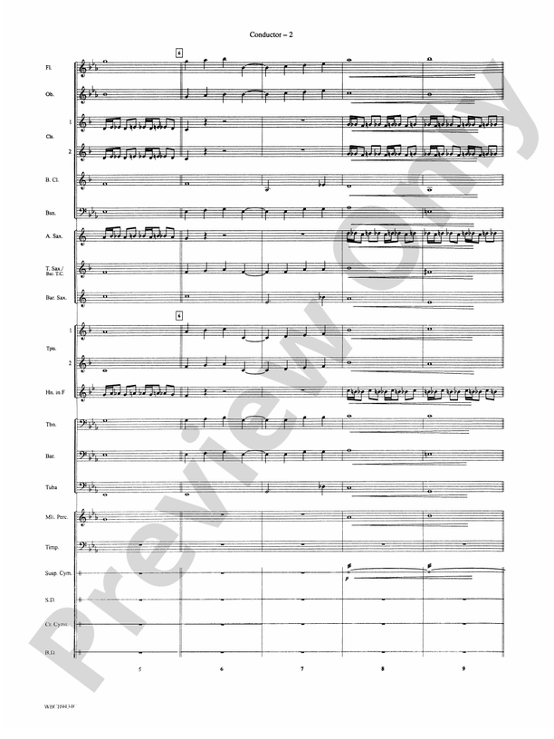 Rhapsody in Blue™: Score: Concert Band Score - Digital Sheet Music Download