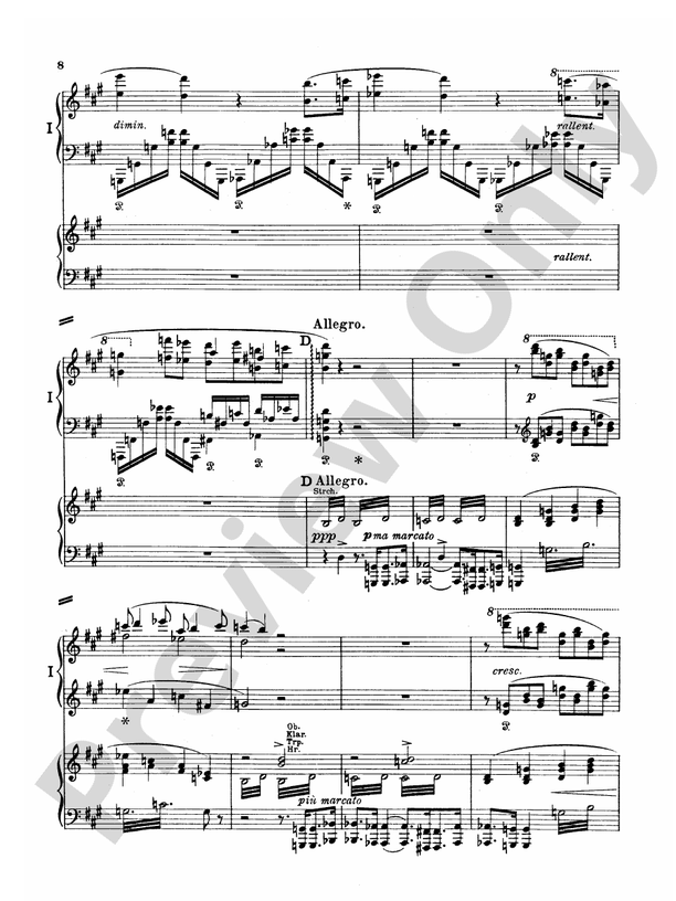 Brahms: Symphonic Variations: Symphonic Variations Part - Digital Sheet ...
