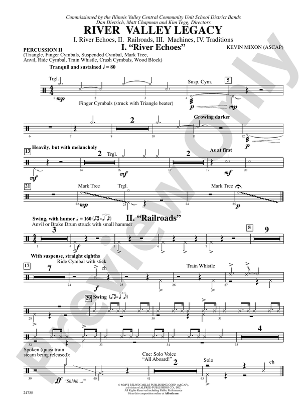 River Valley Legacy (I. River Echoes, II. Railroads, III. Machines, IV ...