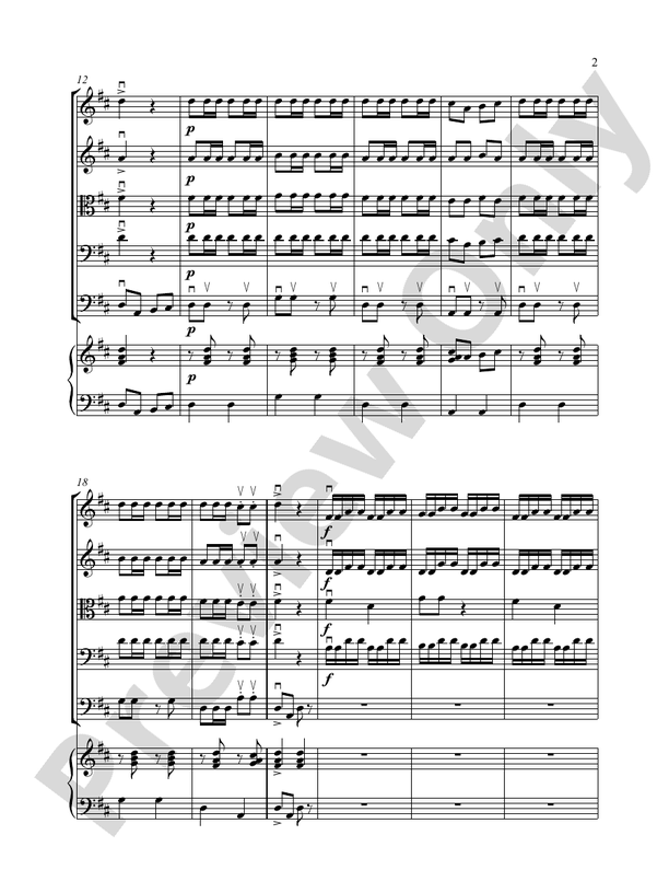 Jillaroo Jump: String Orchestra Conductor Score & Parts: Loreta Fin - Digital Sheet Music Download