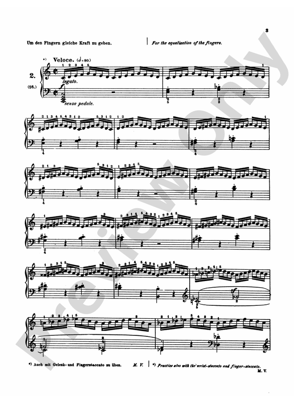 Clementi: Gradus ad Parnassum (Volume I): No. 2, C Major Part - Digital ...