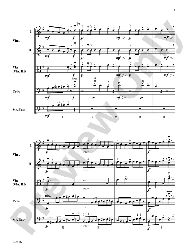 March from The Nutcracker: Score: String Orchestra Score - Digital ...