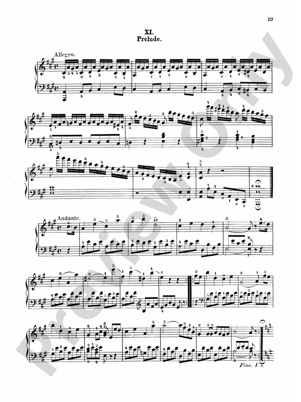 Bertini: Twelve Little Pieces and Preludes: XI. Prelude Part - Digital ...
