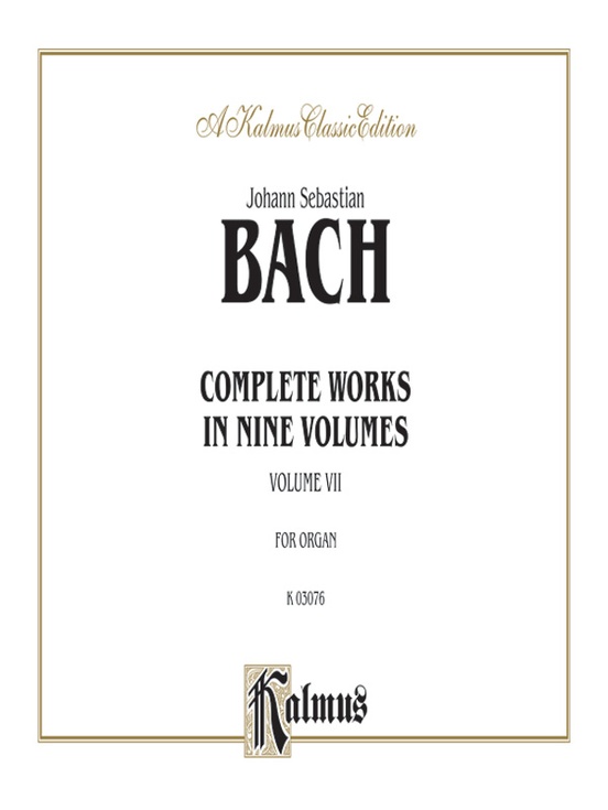 Bach: Complete Organ Works, Volume VII: Ah Whither May I Fly Part ...
