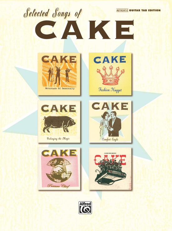 Selected Songs of Cake: : Cake | Sheet Music