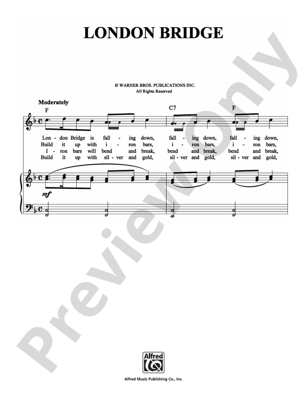 London Bridge: Piano/Vocal/Chords - Digital Sheet Music Download
