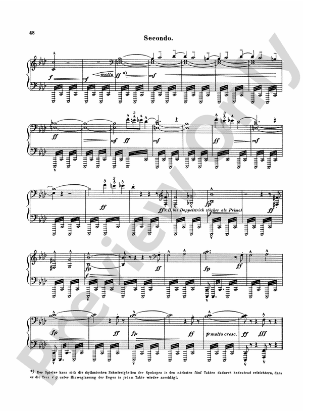 Mahler: Symphony No. 1, in D Major: IV. Stürmisch bewegt Part - Digital Sheet Music Download